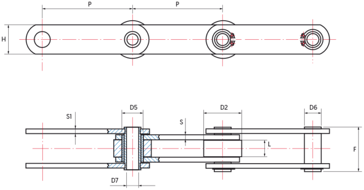Cane Harvester Chains | Precision Chains